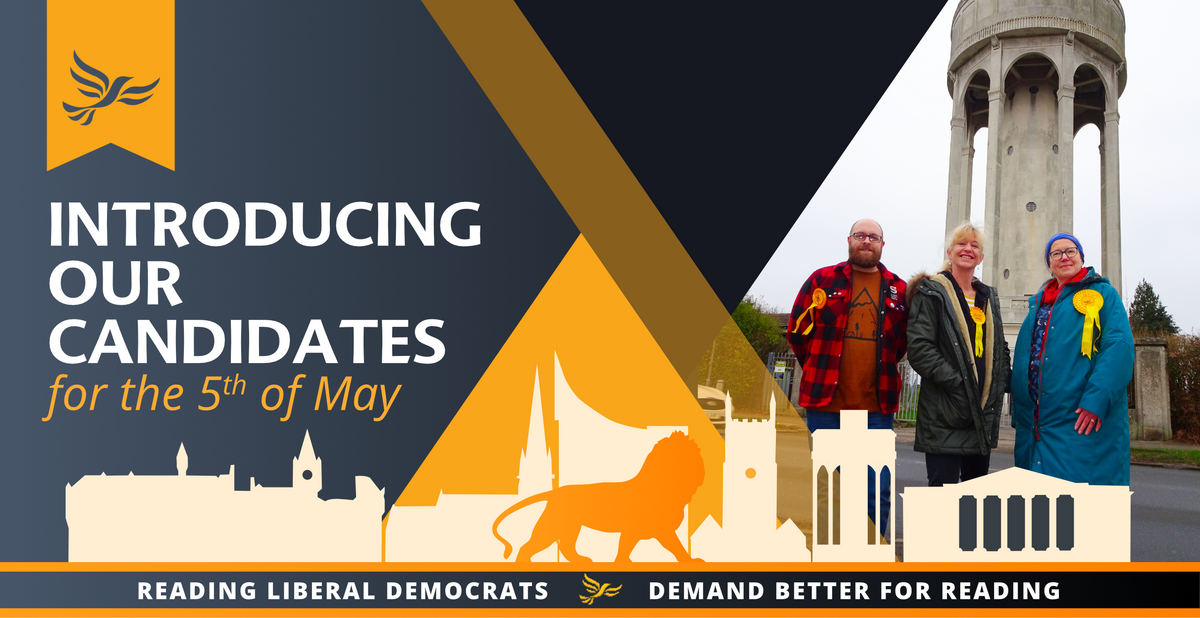 Introducing our 2022 Local Election Candidates - Reading Liberal Democrats