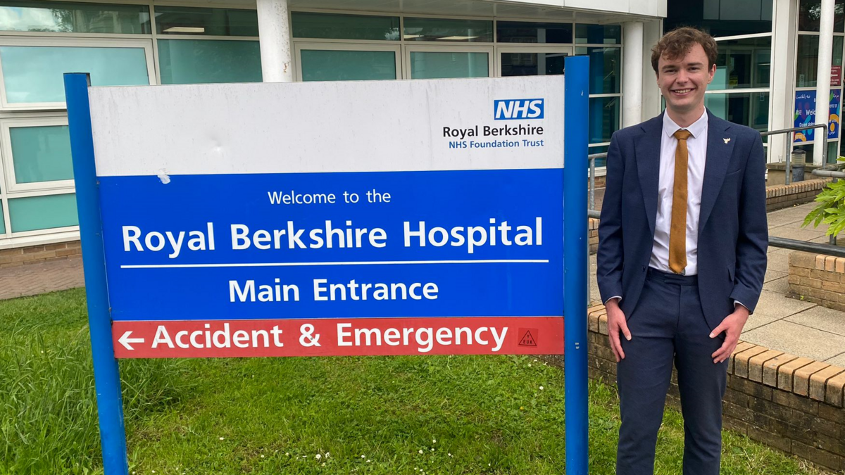 Royal Berkshire Hospital Logo Today Marks The 80th Anniversary Of VE